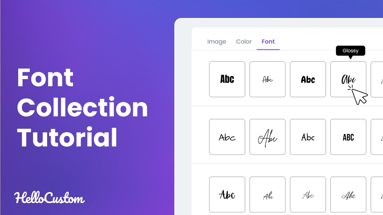 How To Automate Font Personalization With HelloCustom - YouTube