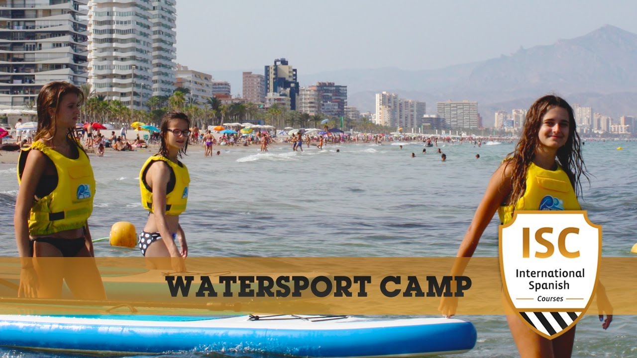 ISC Spain - Water Sports Camp - YouTube
