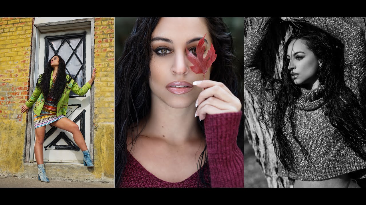 Nikon D780 and D40x Behind The Scenes With Model Leah - YouTube