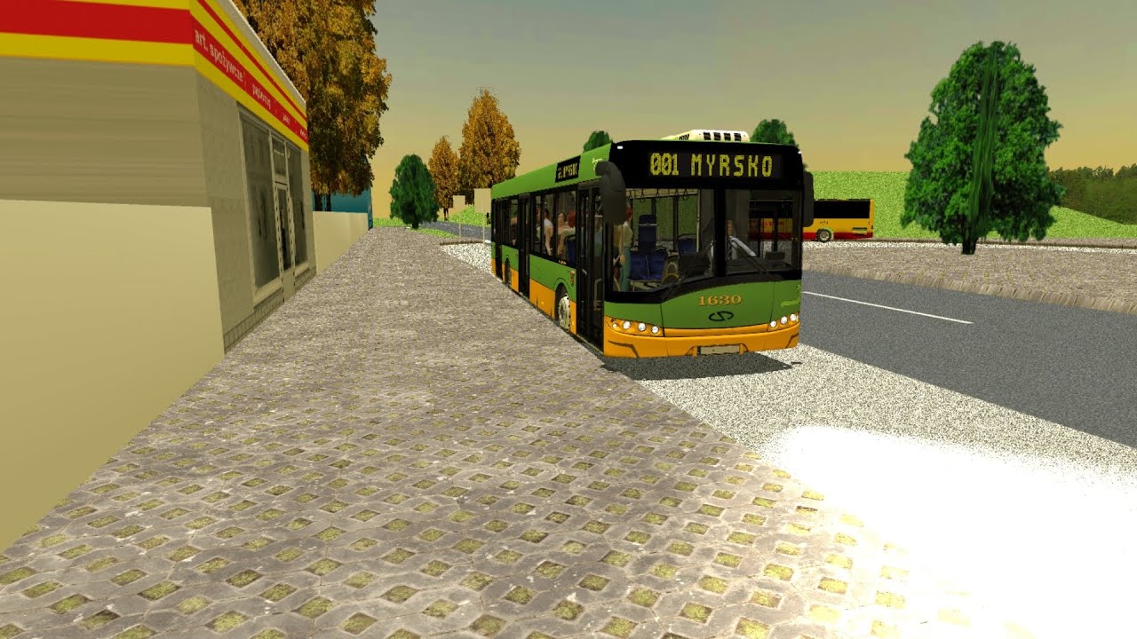 Proton bus Simulator Solaris urbino 18.Mapa żerniki malowanie poznań 🚎 ...