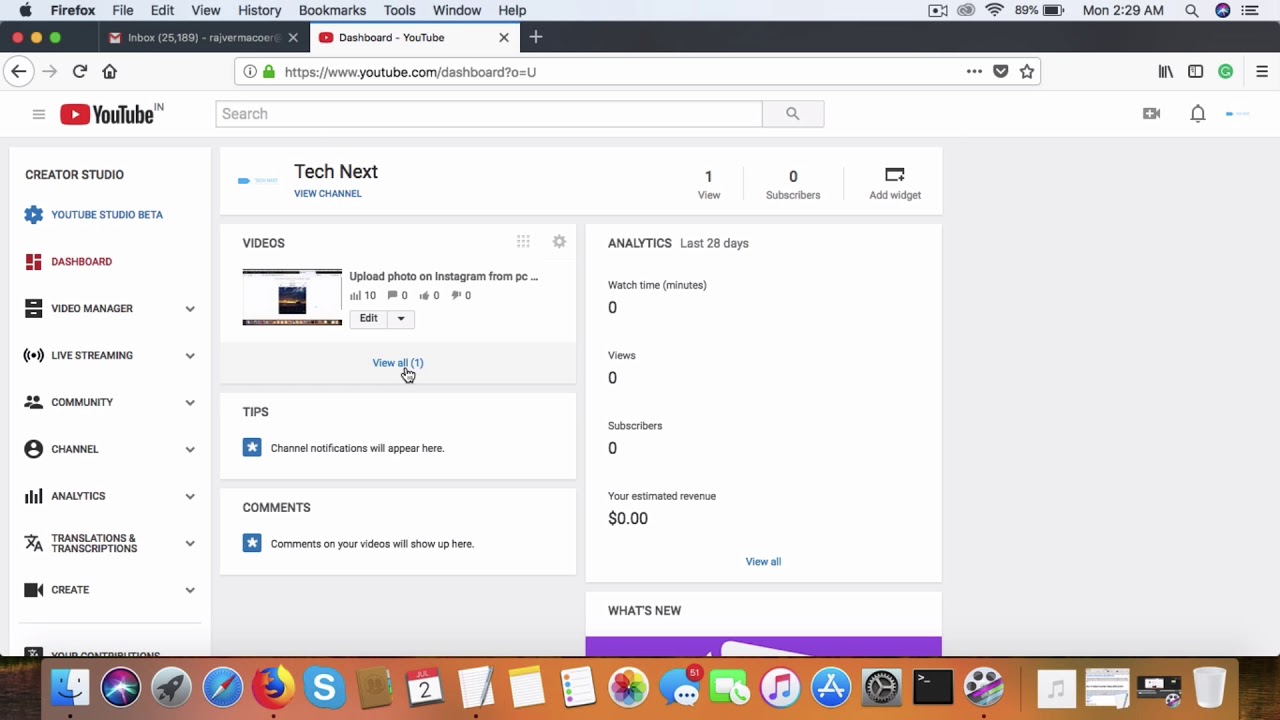 How To Delete YouTube Video 2018 (EASY) - YouTube