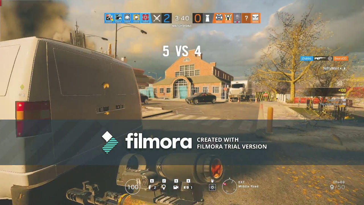 Siege Montage using Filmora Trial Version - YouTube