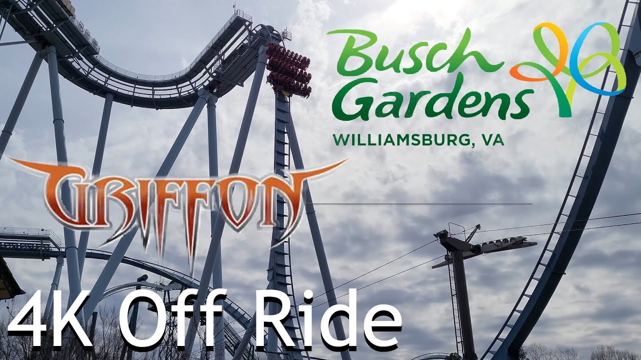 Griffon 4K Off Ride Busch Gardens Williamsburg - YouTube