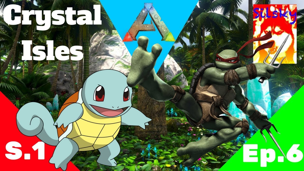 ARK SURVIVAL EVOLVED - TURTLE FIGHT !!! - S 1. Ep 6. - YouTube