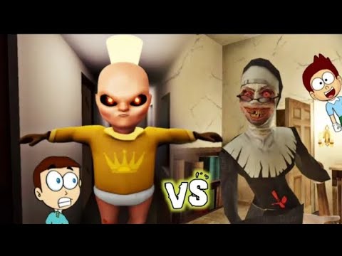 Evil Nun vs The Baby In Yellow 🟡 Gameplay | #gaming - YouTube