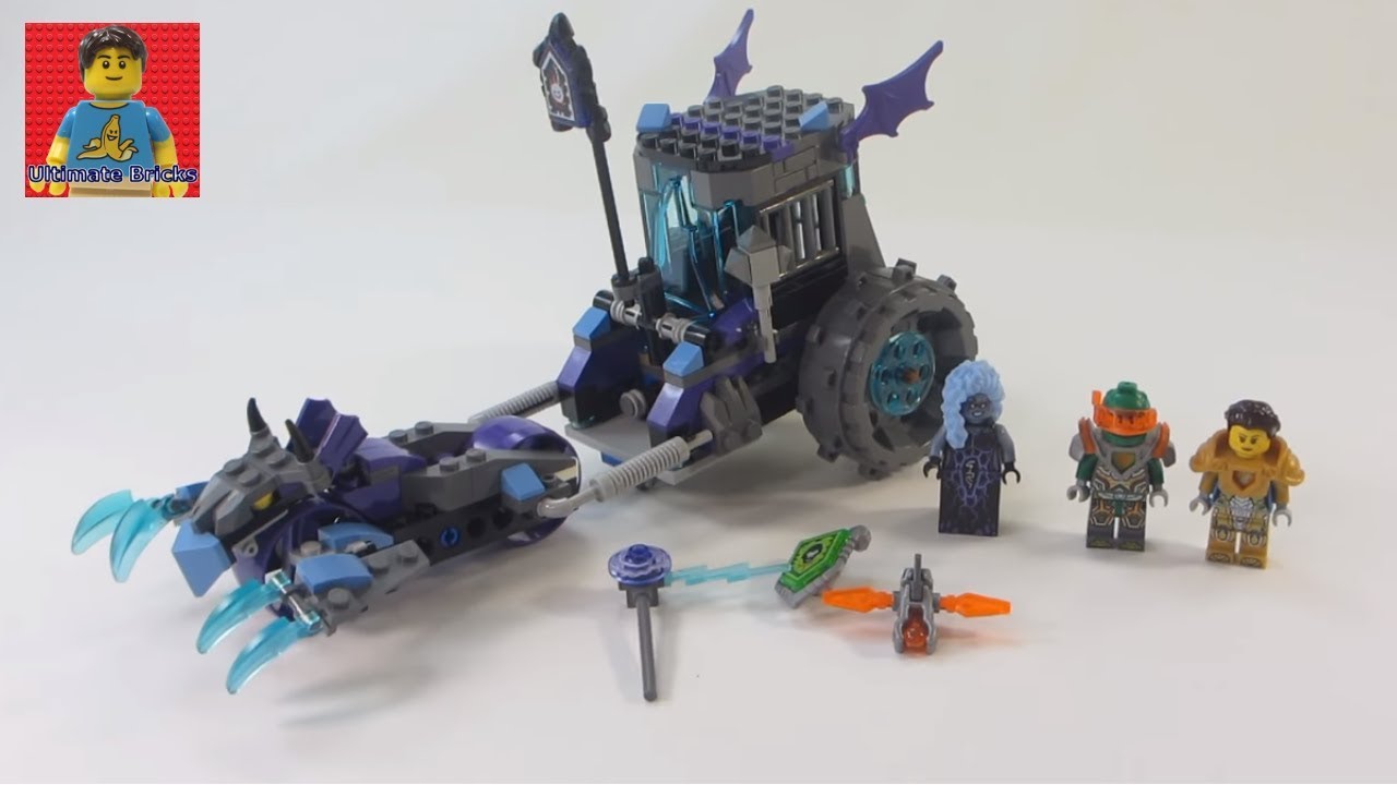 LEGO Nexo Knights - Ruina's Lock & Roller Unboxing & Review set 70349 ...