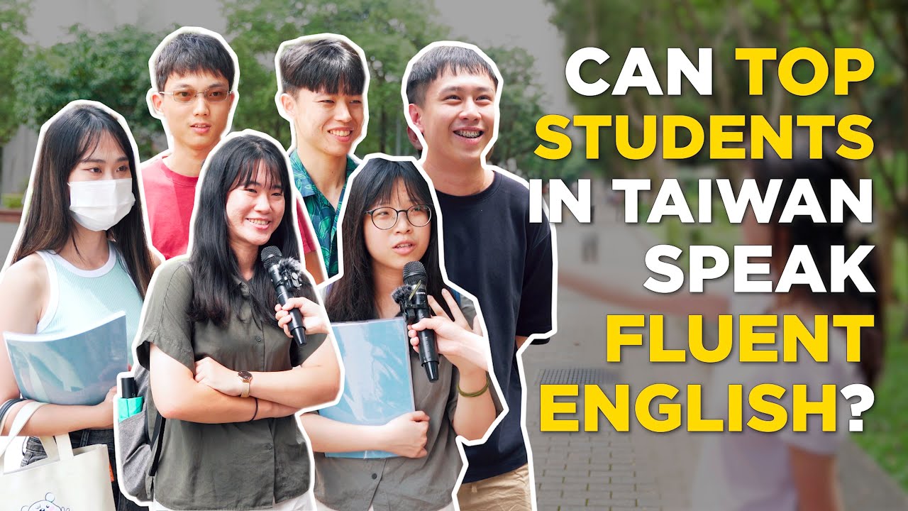 How well can top 1% students in Taiwan speak English? | Street ...