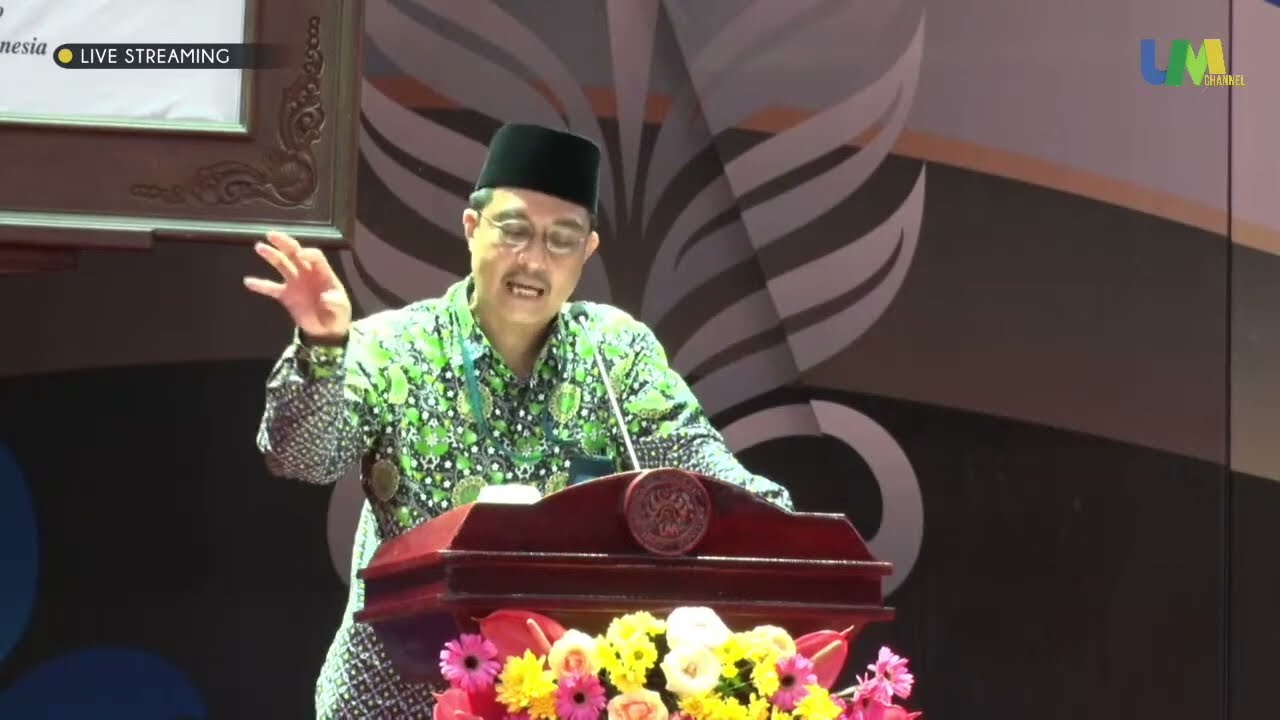 Orasi ilmiah oleh Prof. Dr. Hadi Nur pada Dies Natalis ke-68 ...