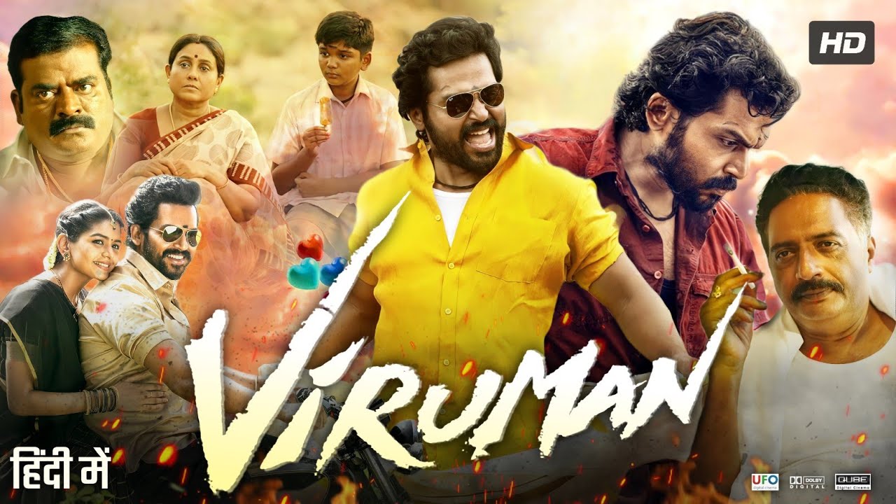 Viruman Full Movie In Hindi Dubbed | Karthi | Aditi Shankar | Prakash ...