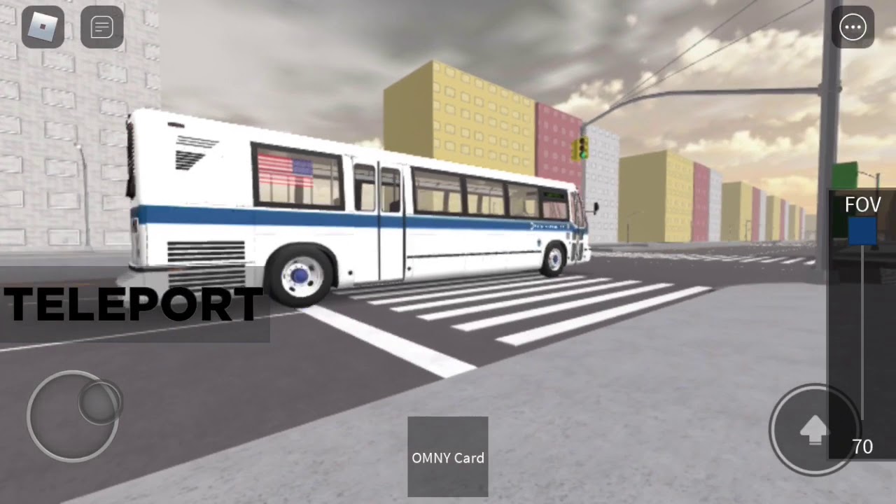 Roblox mta 2012 New flyer C40LF bus and mta RTS bus - YouTube