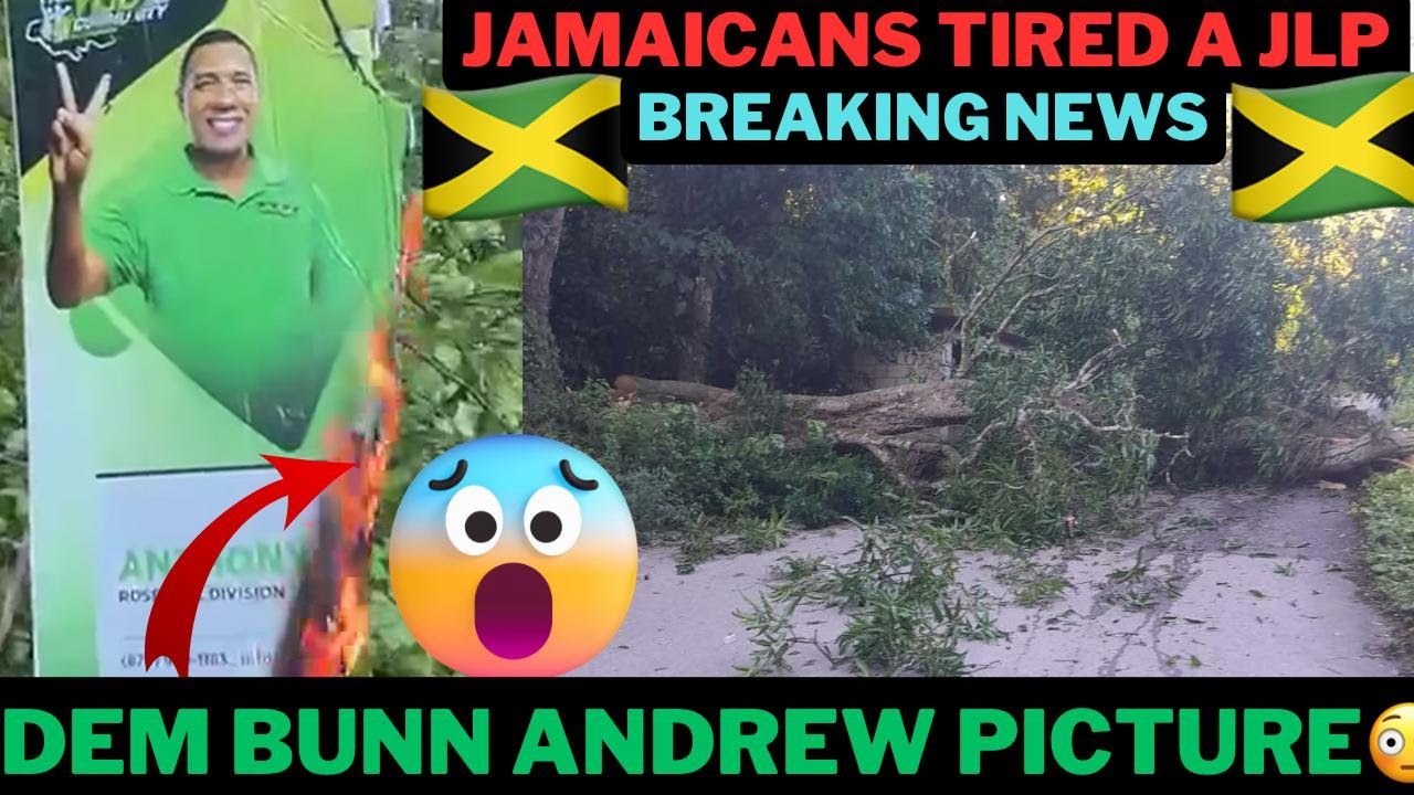 Breaking News Dem BUNN Andrew Picture😳n Bl@ck The Road. Jamaica 🇯🇲 ...