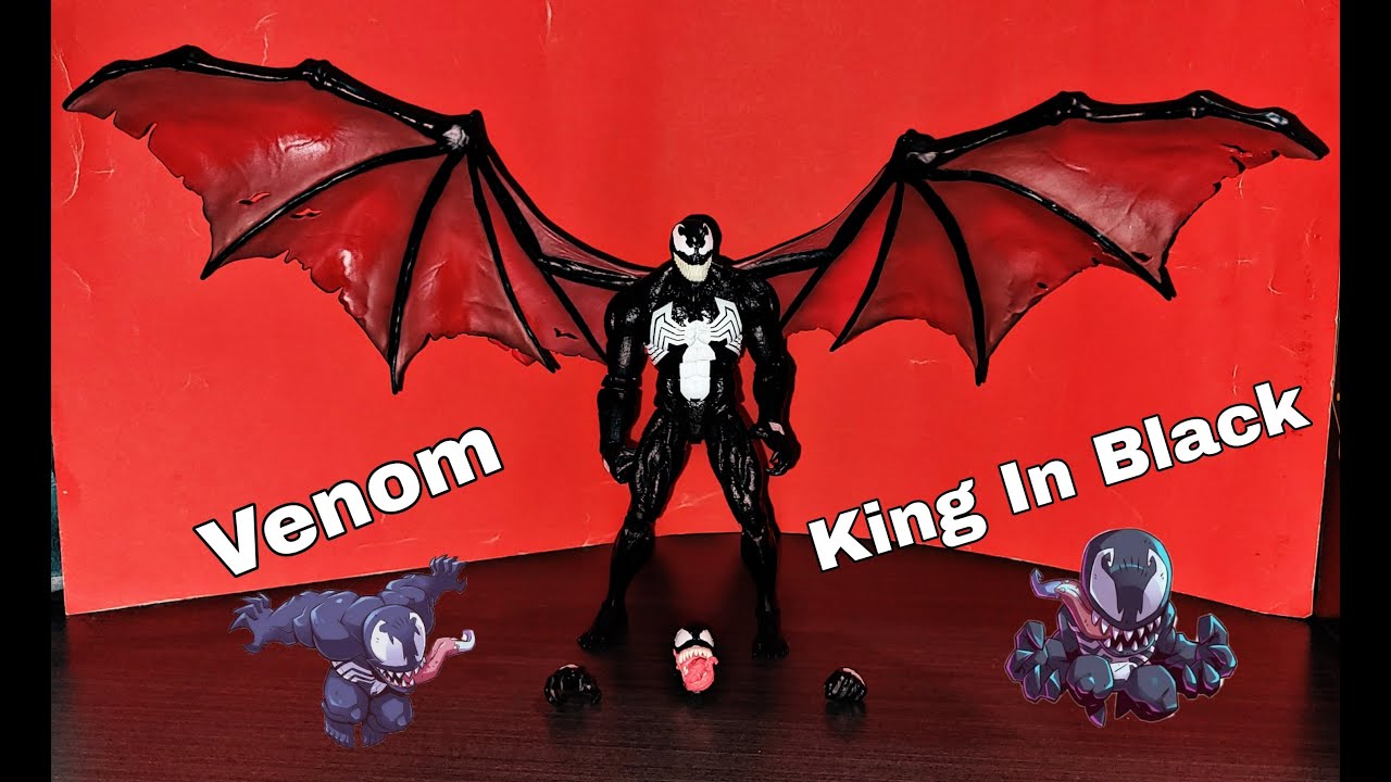 Venom King In Black Marvel Legends Review - YouTube