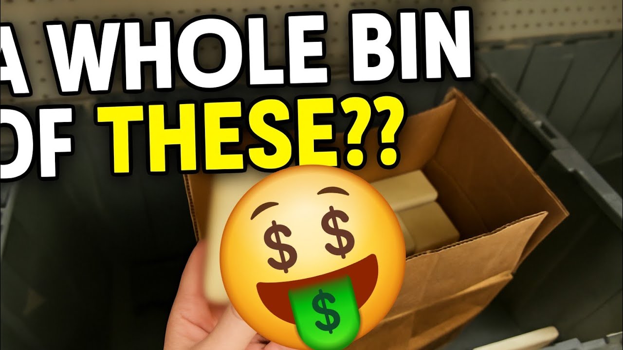 A WHOLE BIN of These at the Goodwill Bins?? Jackpot! - YouTube