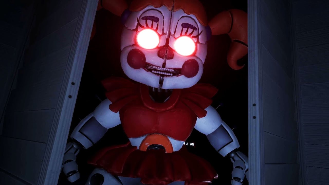 CIRCUS BABY WANTS TO COME IN MY CLOSET! | FNAF VR Night Terrors - YouTube