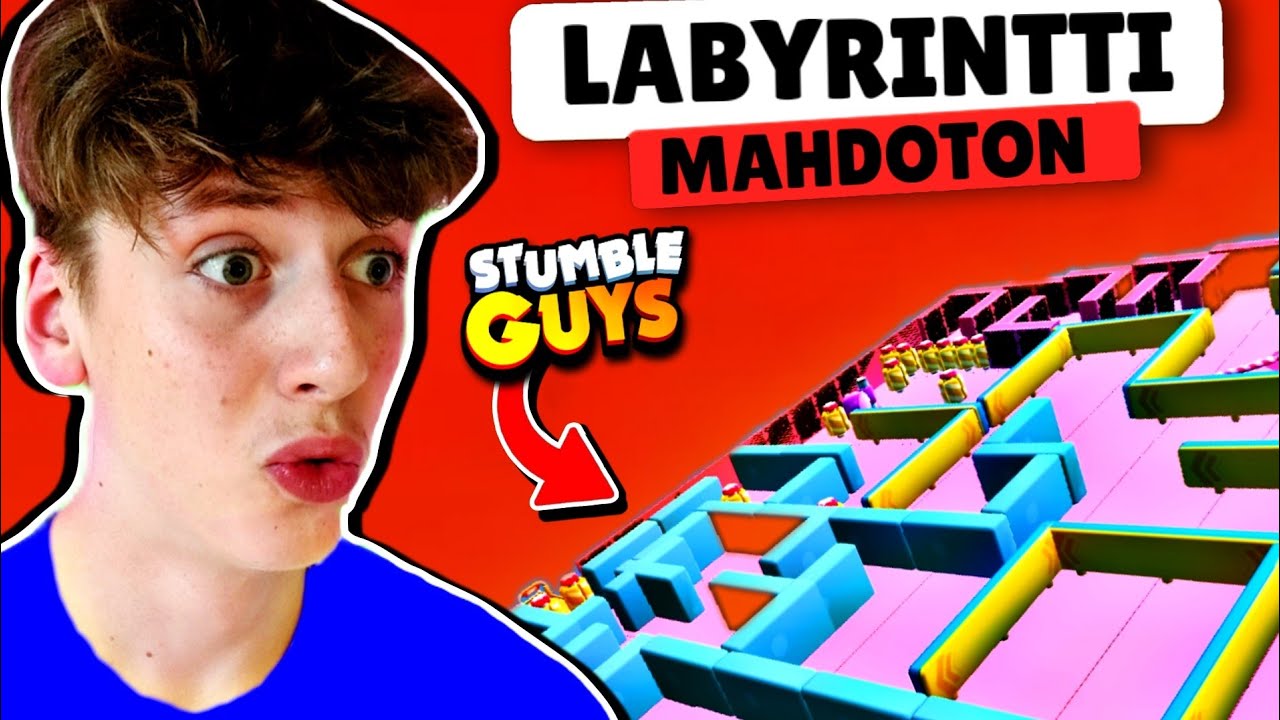 Vaikeat LABYRINTTI KENTÄT Stumble Guysissa 😂😱 | Mahdottomat LABYRINTIT ...