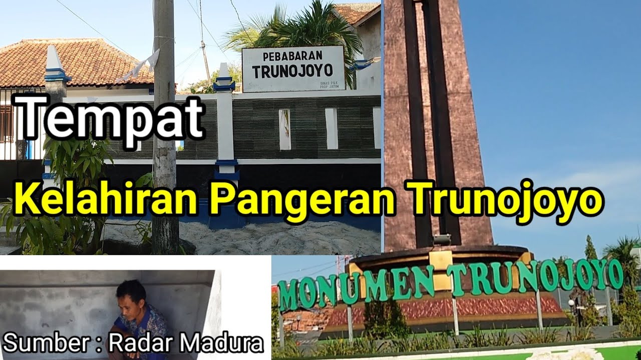 Pababaran I Tempat Kelahiran Pangeran Trunojoyo Sampang Madura. - YouTube