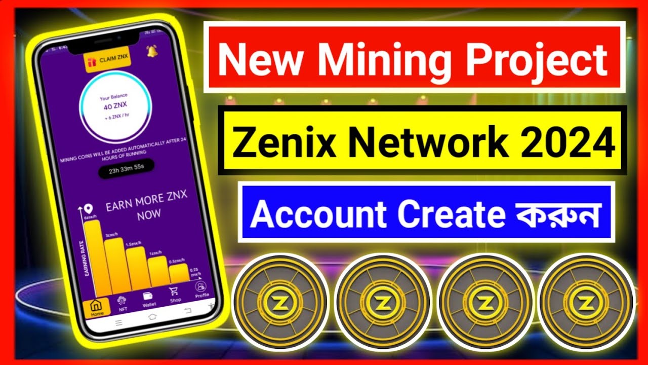 zenix network 💰⛏️|| how to create zenix network mining account || new ...