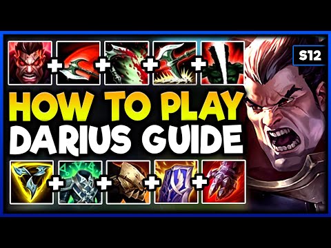 How To MASTER DARIUS in UNDER 24 HOURS! - Season 12 Darius Guide (New ...