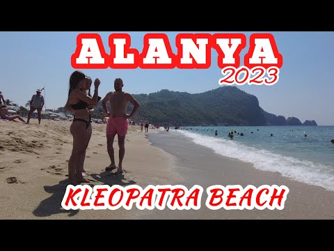 Kleopatra beach 2023 |🇹🇷| Alanya, Turkey