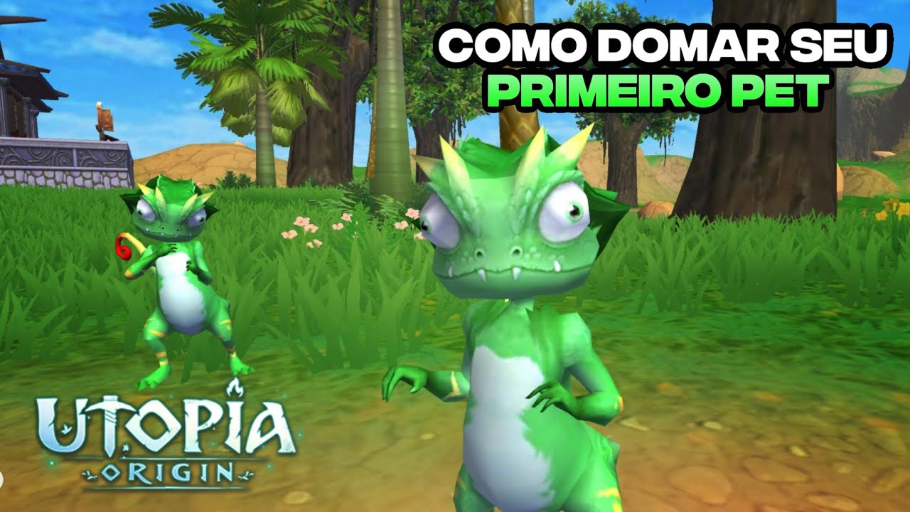 Utopia Origin como domar o primeiro pet - YouTube