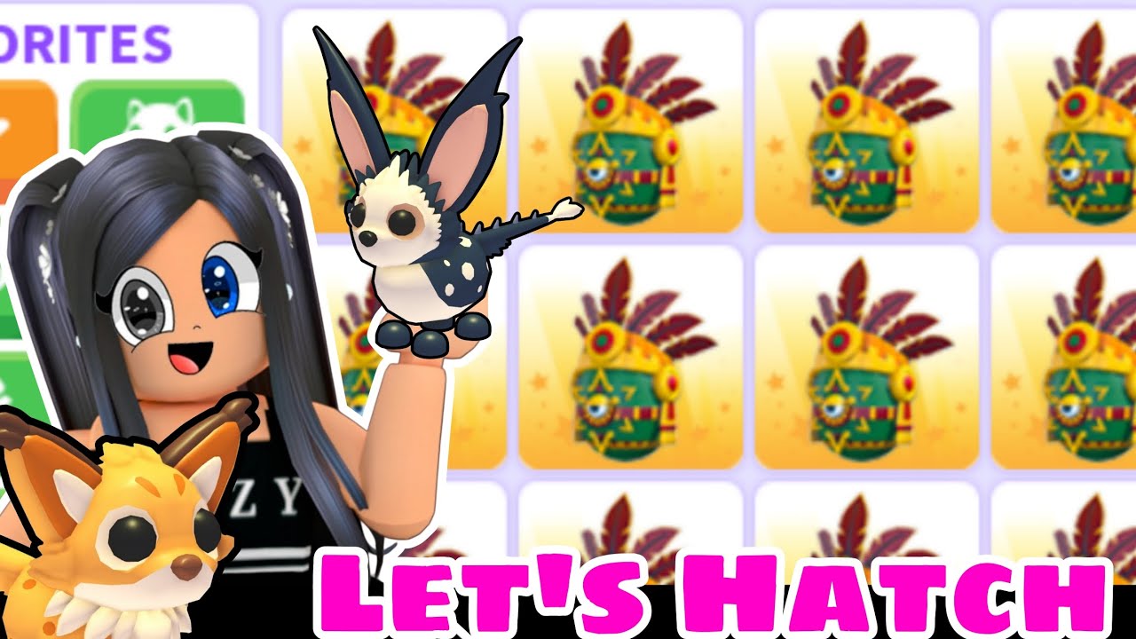 Hatching 20 Royal Aztec Eggs In Adopt Me!! - YouTube