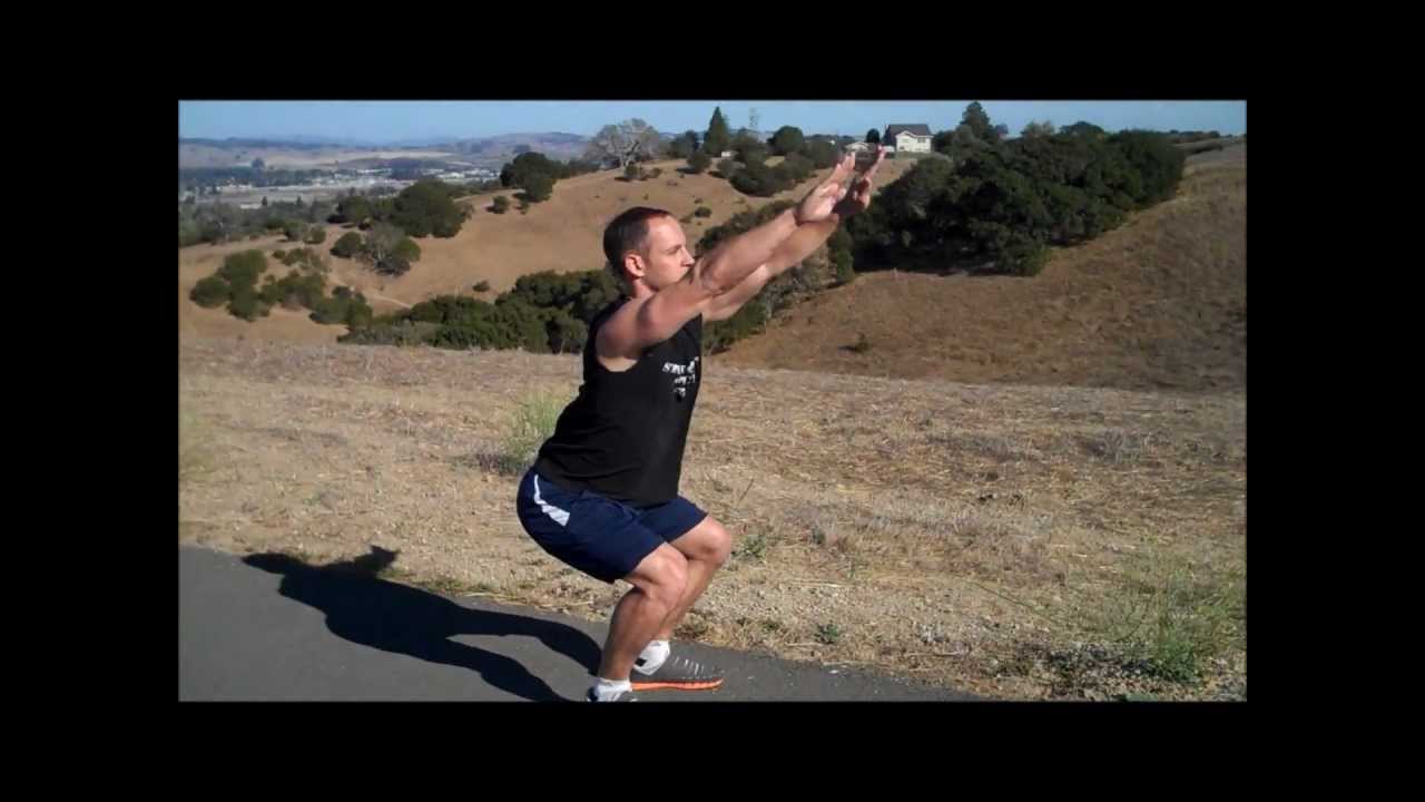 chair pose-body weight exercise for Strength Stack 52 - YouTube