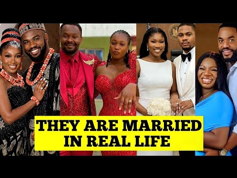 NOLLYWOOD ACTORS AND ACTRESSES WHO ARE MARRIED IN REAL LIFE | THEIR LOVE STORY WILL SHOCK YOU 