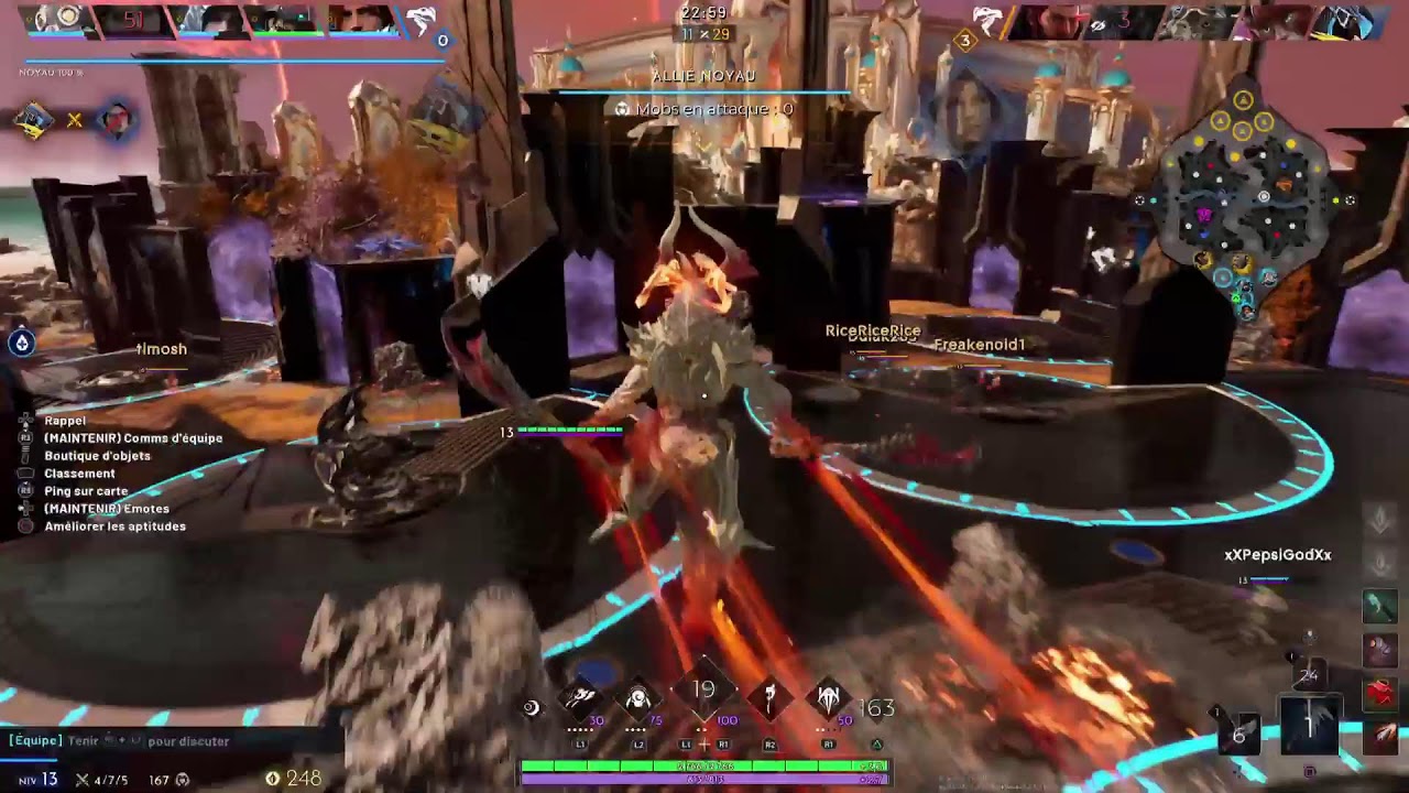 PREDECESSOR RANKED GAMEPLAY TEAM CRAZY - YouTube