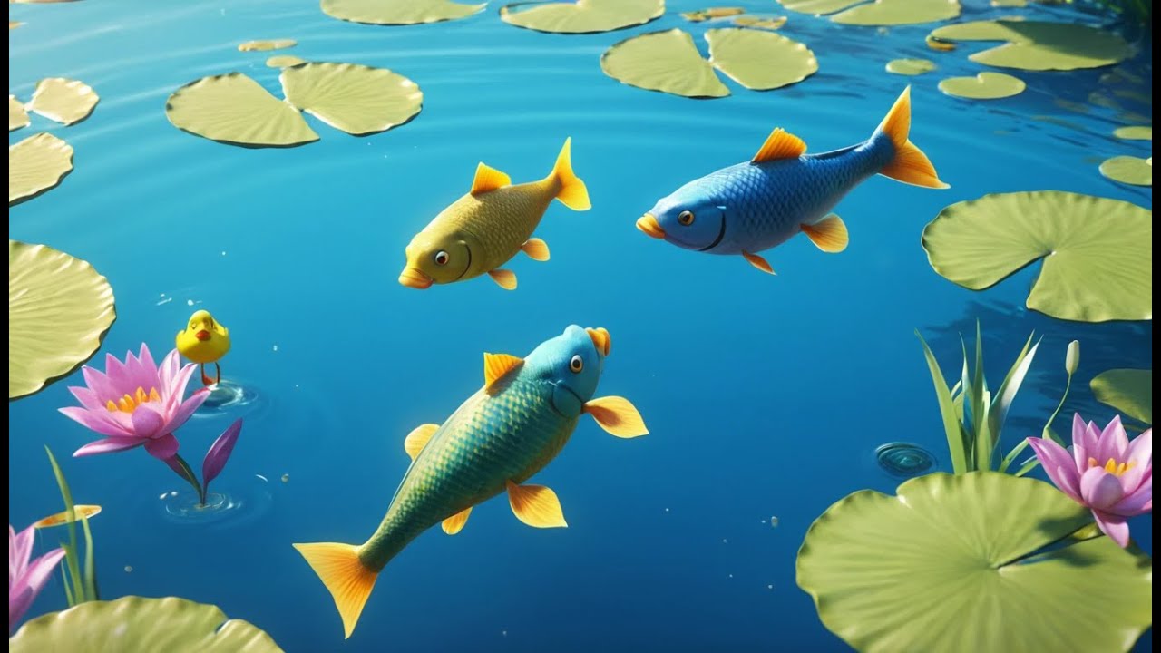 Ducks Go Quack and Fish Go Swish | Fun Animal Sound Song for Kids ...