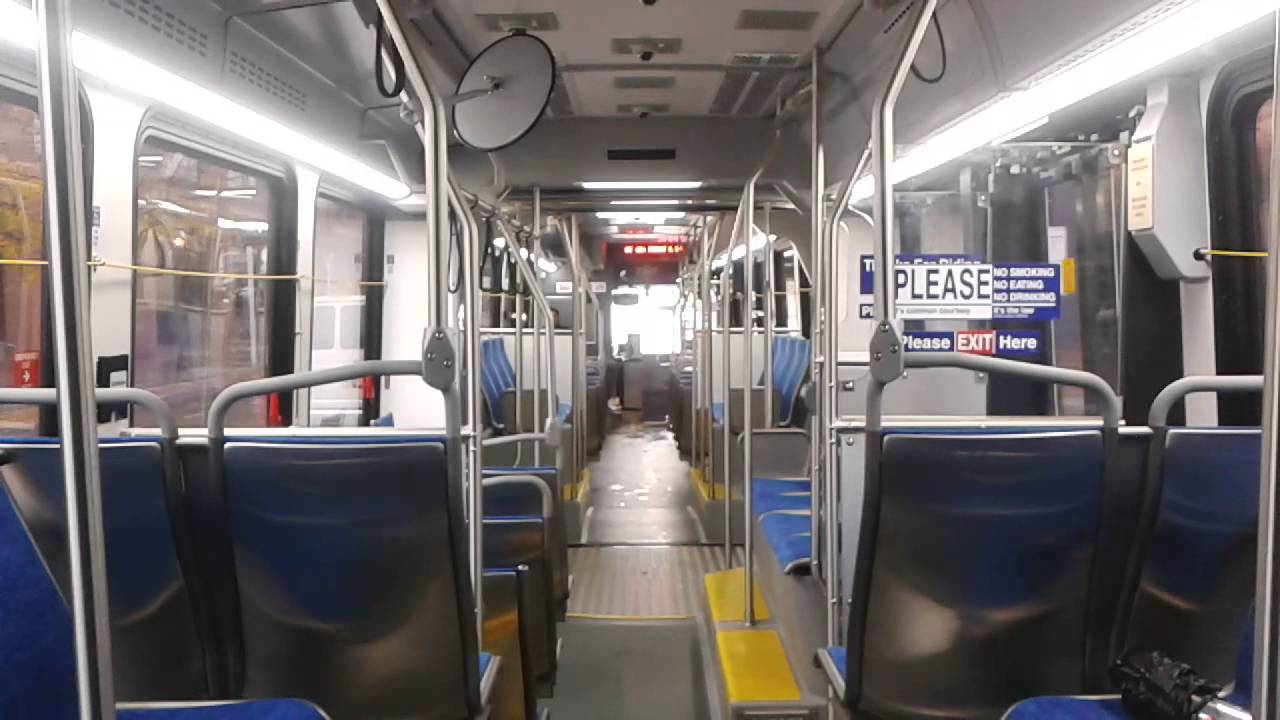 SEPTA Route 48: 2014 NovaBus LFS A 62102 HEV #7307 - YouTube
