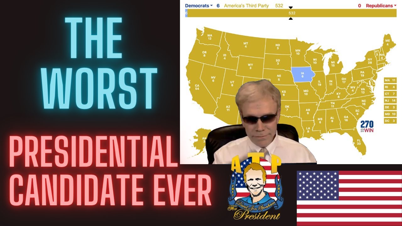 David Sponheim: The Worst Presidential Candidate Ever - YouTube