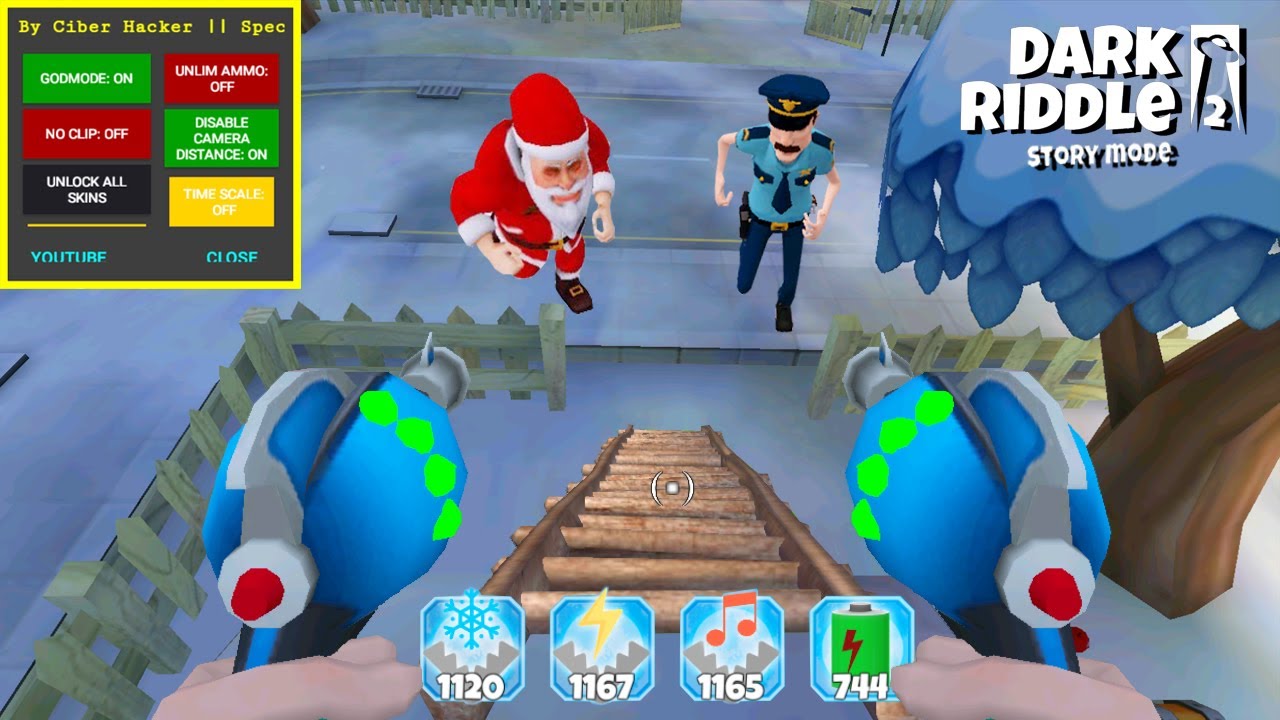 Dark Riddle 2 ( Mod All Skin ) Horror Gameplay .Android/IOS - YouTube