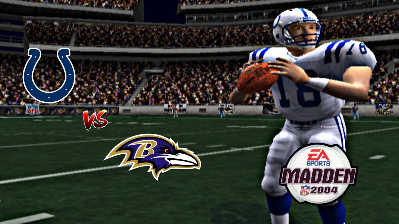 Madden 2004 | Colts vs. Ravens (XBSX2 Emulator) on Xbox Series X - YouTube