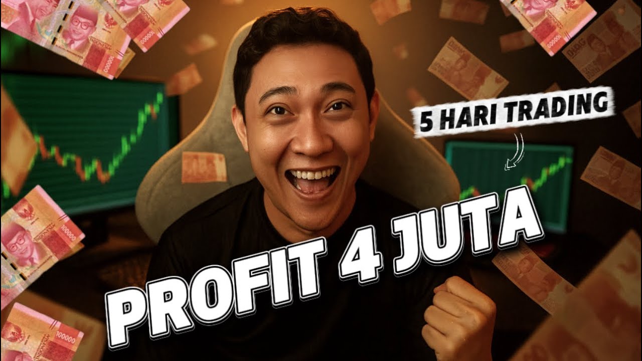 Trading Modal 2 Juta Target 20 Juta hari ke 5 - YouTube