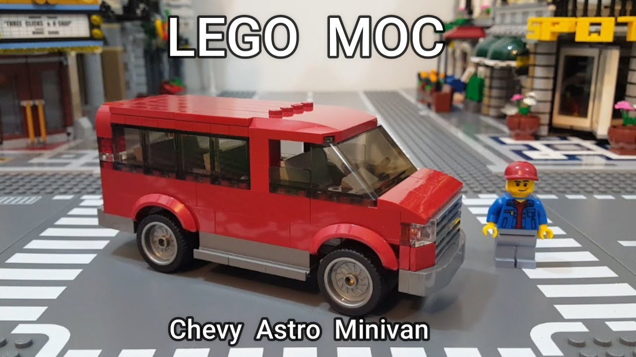 LEGO MOC Chevy Astro Minivan - YouTube