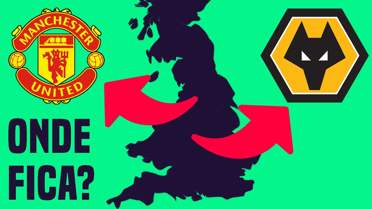 MAPA DOS CLUBES DA PREMIERE LEAGUE 2020/2021 - YouTube