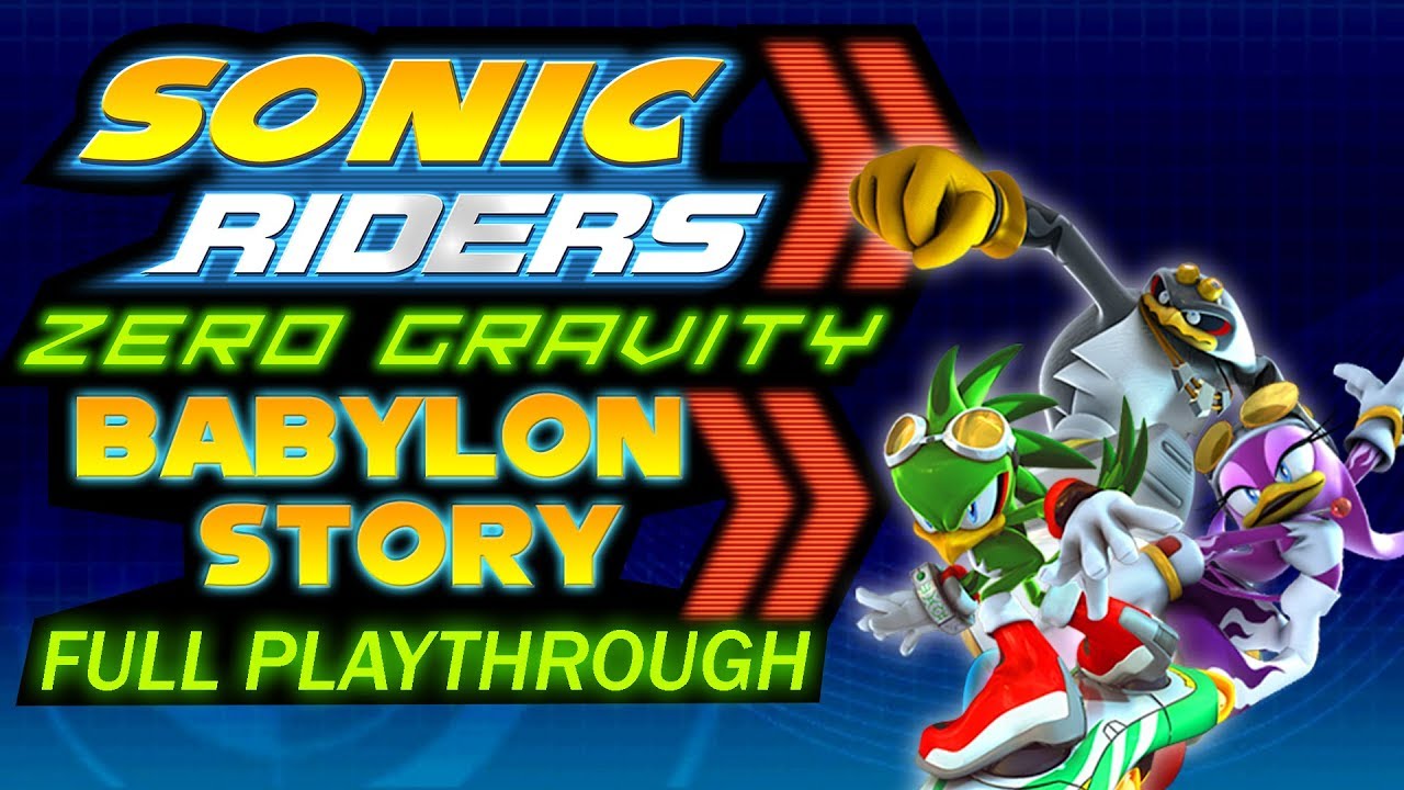 Sonic Riders: Zero Gravity - Babylon Story | Full Playthrough - YouTube