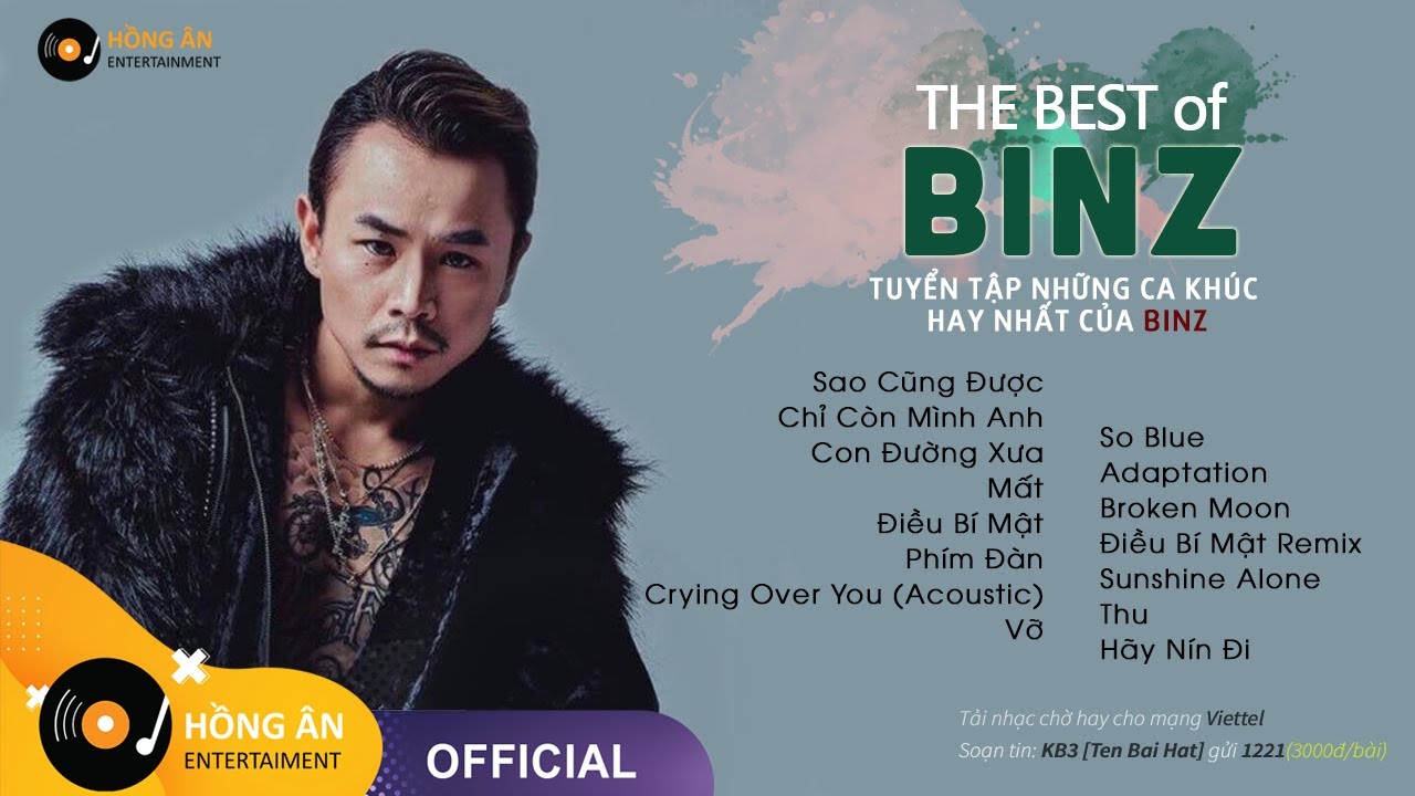 The Best of Binz 2020 | Tuyển Tập 021 Bản Rap Hay Nhất Của Binz - HLV ...