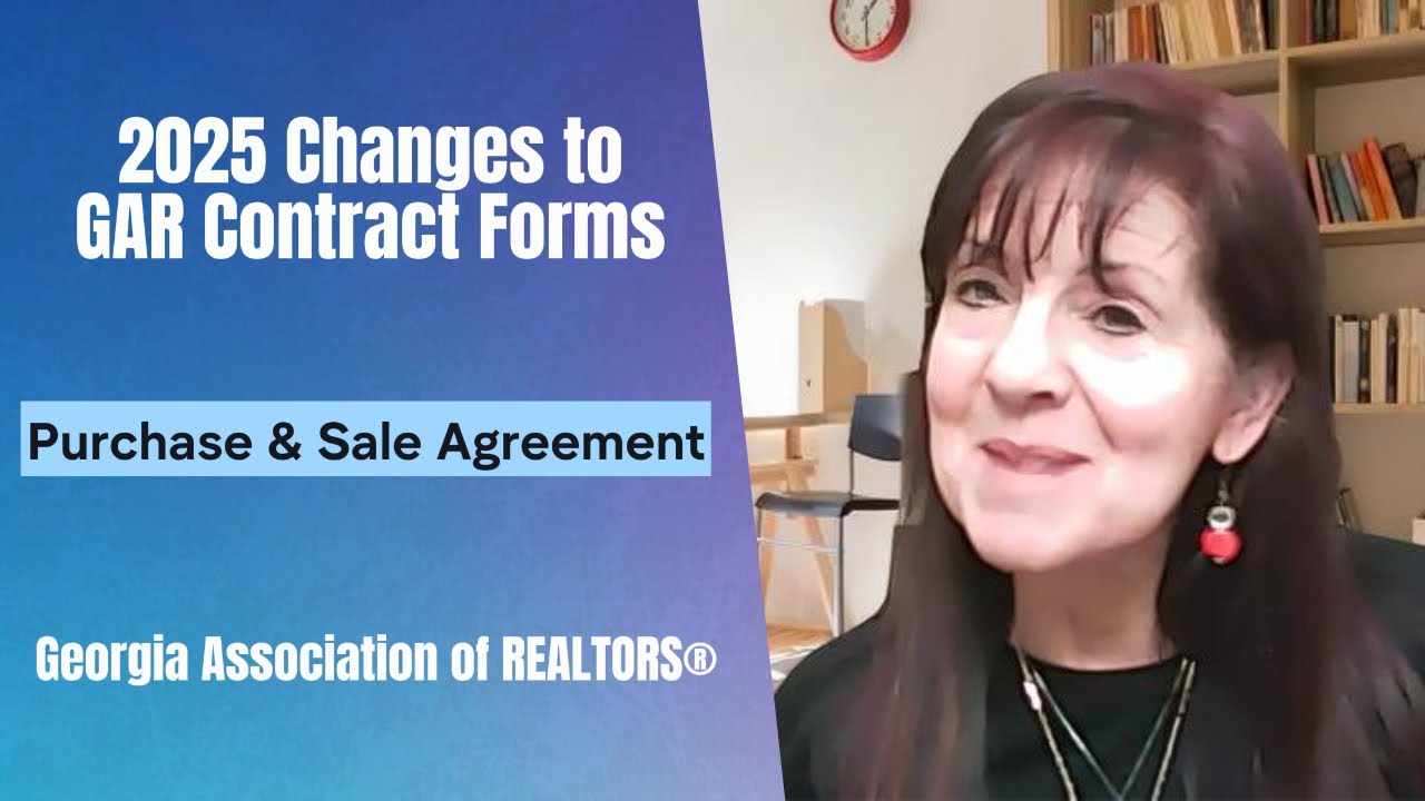 📝2025 GAR Changes - Purchase & Sale Agreement📝 ...