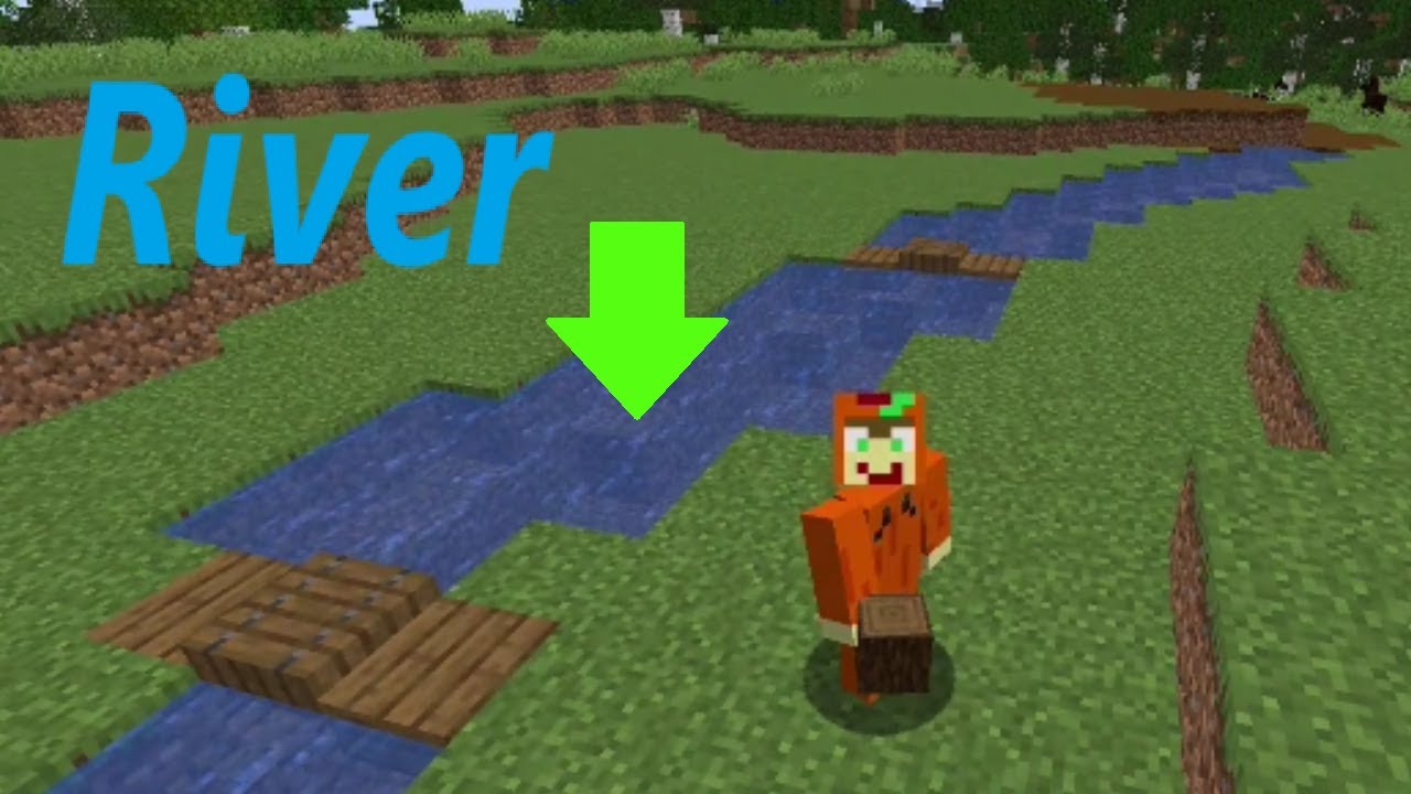 Terraforming a river in Minecraft! #3 - YouTube