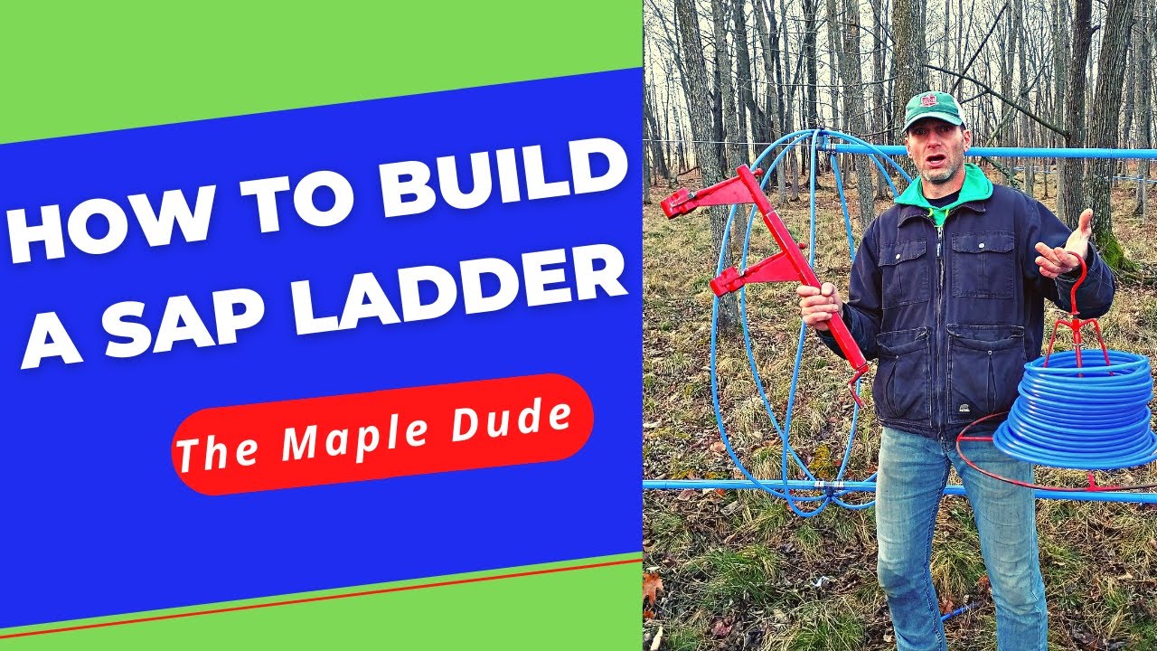 How to Build a Maple Sap Ladder/ Lift! - YouTube