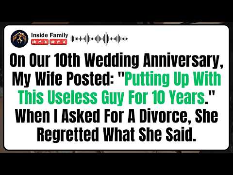 On Our 10th Wedding Anniversary, My Wife Posted: \