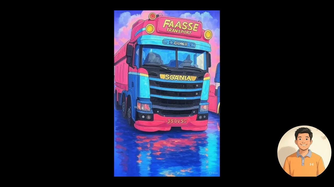 Grok editing scania truck🚛🚚 - YouTube