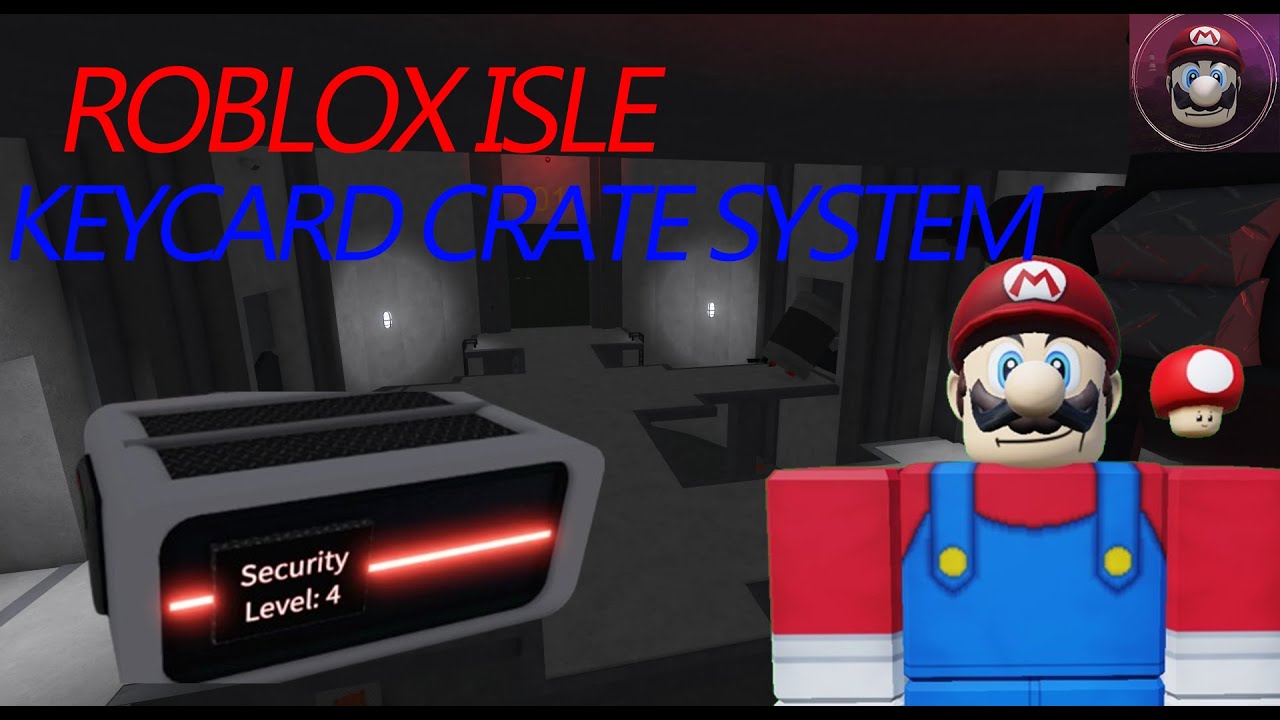 Roblox Isle Keycard Crate System - YouTube