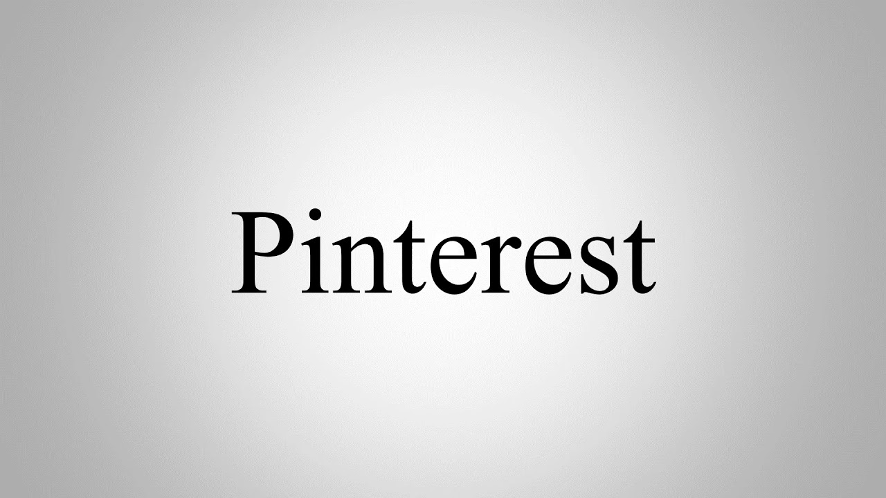 Learn How To Pronounce Pinterest - YouTube