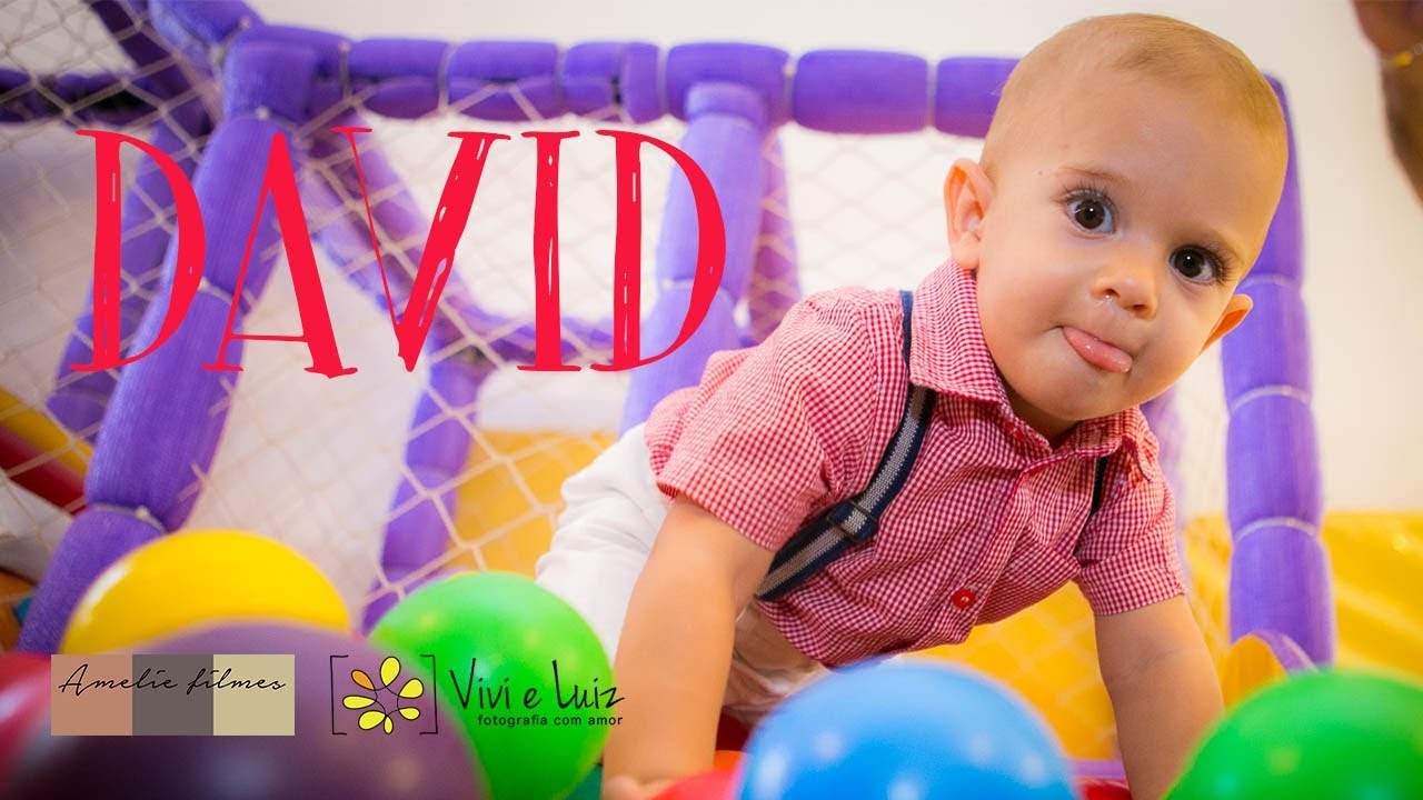 Trailer de aniversário David - 1 ano - YouTube