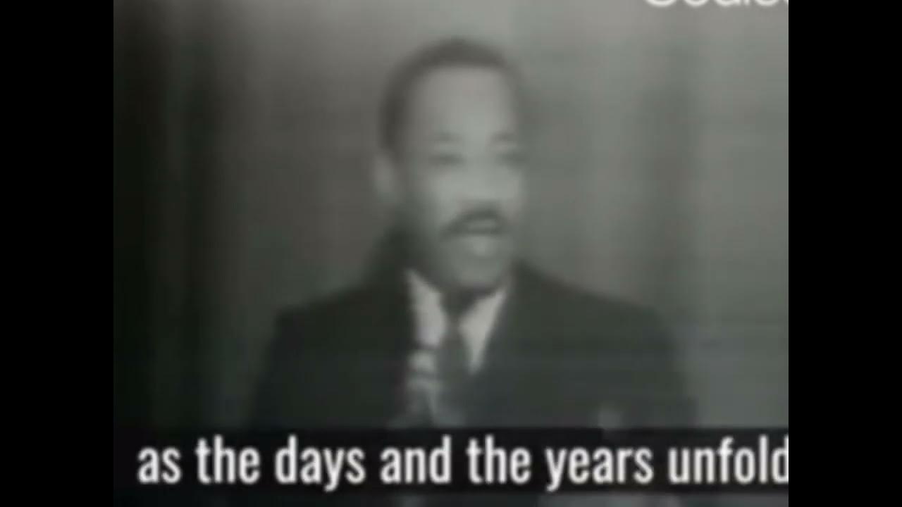 Martin Luther king Jr. (life’s blueprint speech) - YouTube