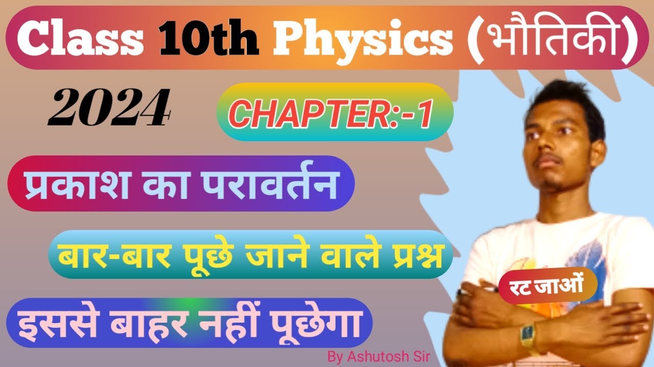 प्रकाश का परावर्तन / Reflection of light /class 10th physics chapter 1 ...