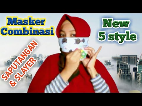 MASKER SAPUTANGAN COMBINASI MASKER SLAYER // NEW STYLE MASKER SLAYER ...