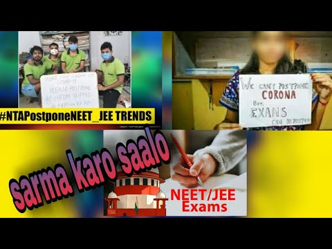 NEET JEE EXAM NE BACCHO KI LAGDI |SLANG POINT| - YouTube
